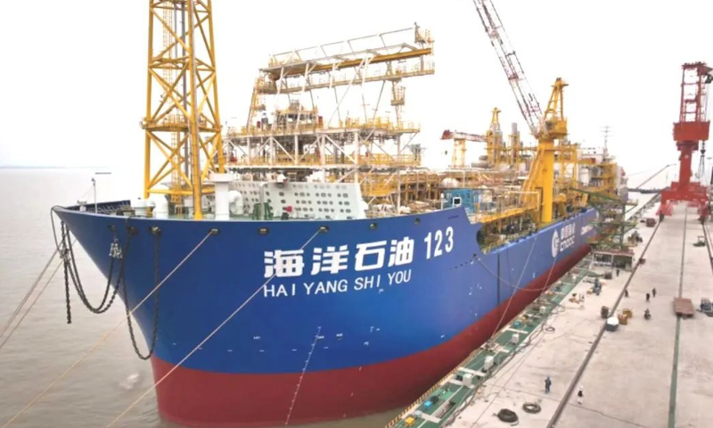 China's First Smart Floating Production, Storage and Offloading Vessel ...